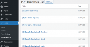 Create auto-issue PDF quotations quickly with AFormsPdf extension | WordPress's form builder ...